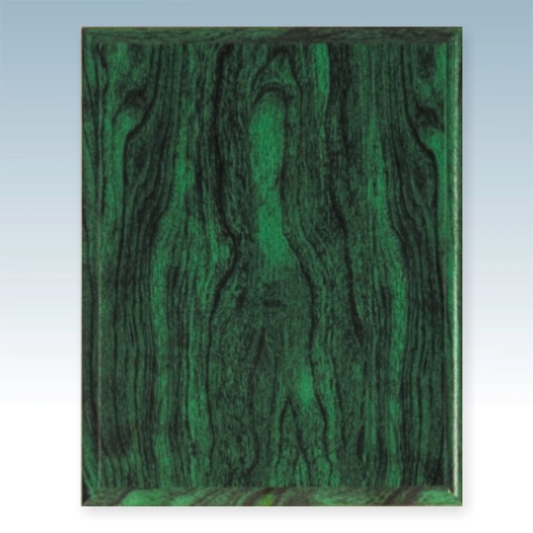 Engraved Colored Woodgrain Finish Plaque